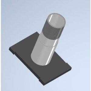 Formula Student - Pre-Fabricated - Bellcrank Pivot Plate and tube