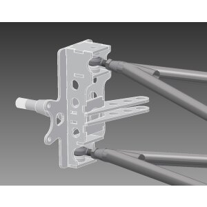 Formula Student - Kit 70 - Engine Plate Attachment Plates
